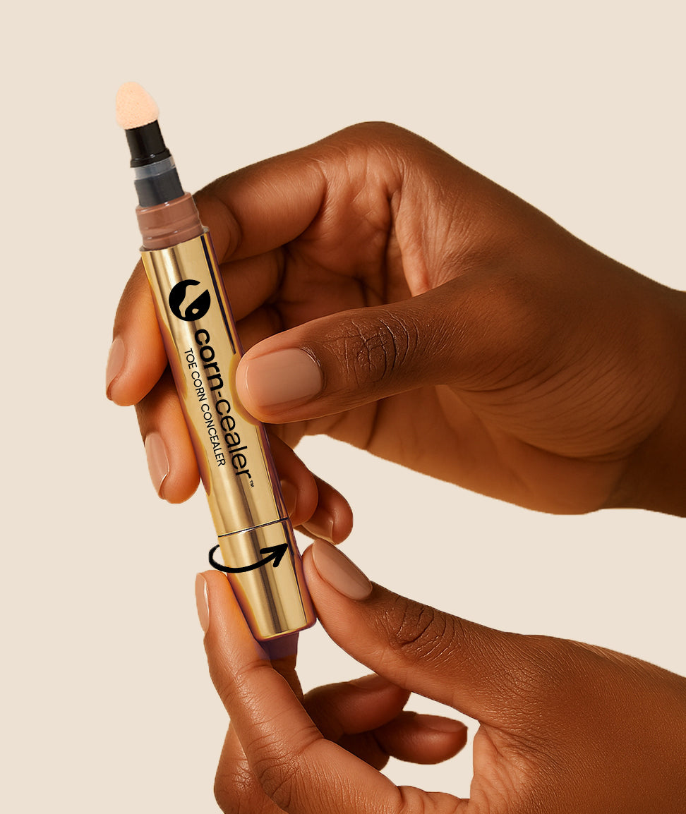 Toe Corn Makeup | Flawless Coverage – Concealer for Toe Corns – Corn-Cealer